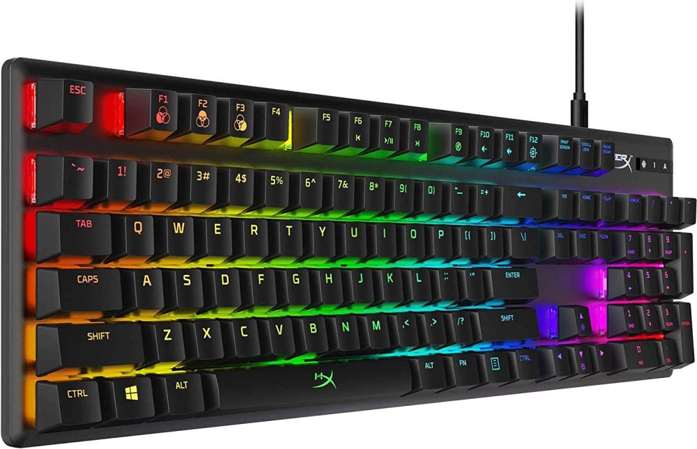 Купить HyperX Alloy Origins, Red switches (HX-KB6RDX-US) (RUS ...